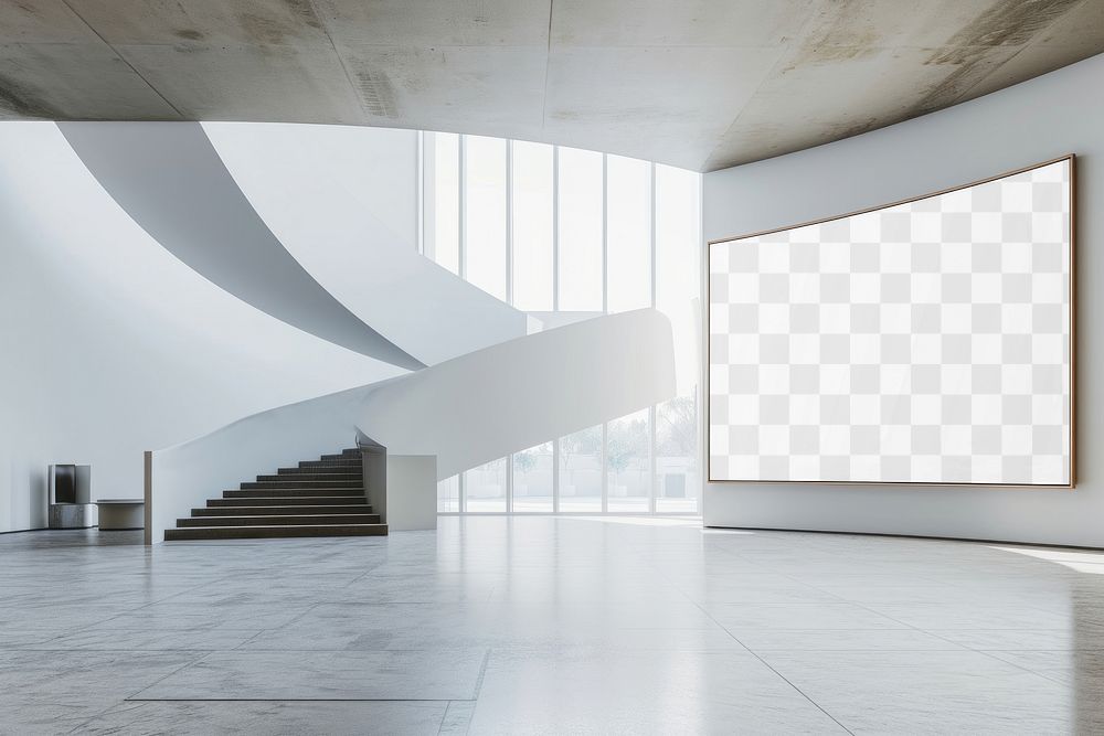 PNG art expo frame mockup, | Premium PNG - rawpixel