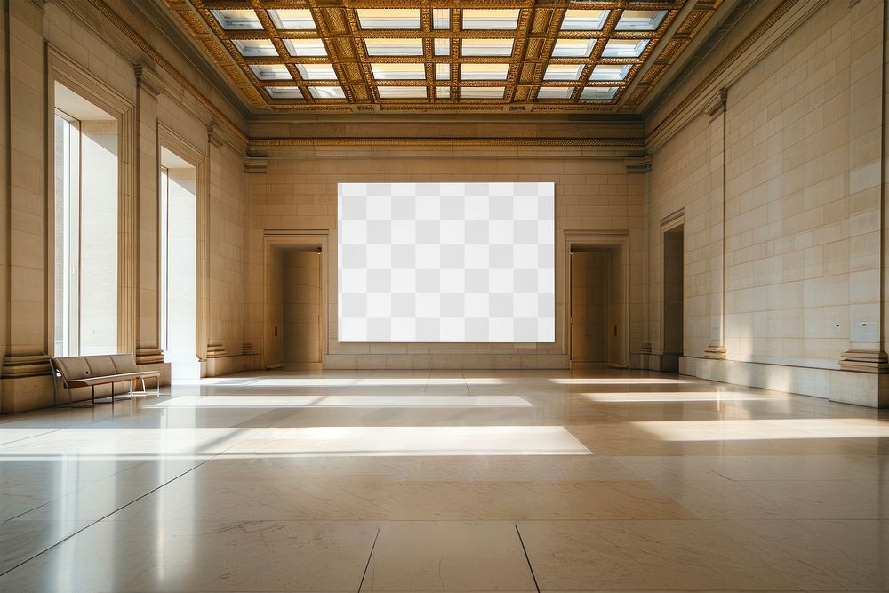 PNG art museum frame mockup, | Free PNG - rawpixel