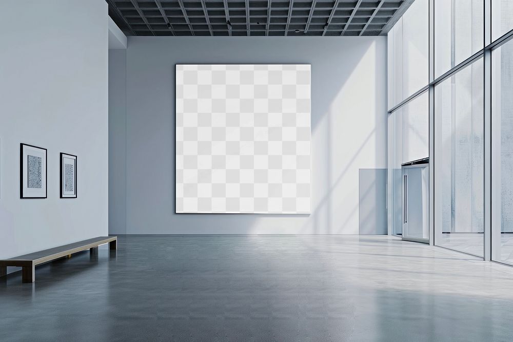 PNG art exhibition frame mockup | Premium PNG - rawpixel