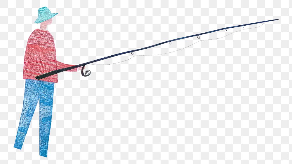 PNG Person fishing outdoors recreation | Premium PNG - rawpixel