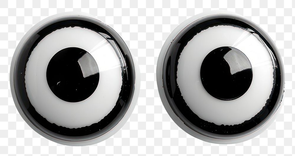PNG Googly eyes jewelry black | Premium PNG - rawpixel