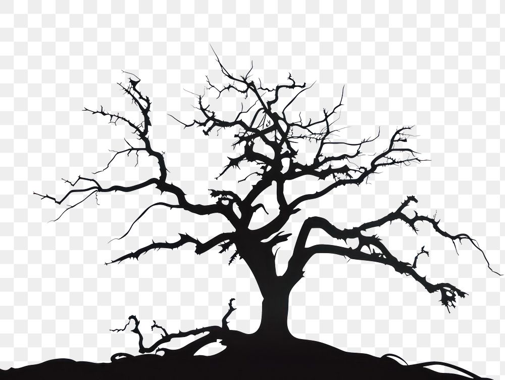PNG Dead tree silhouette clip | Free PNG - rawpixel
