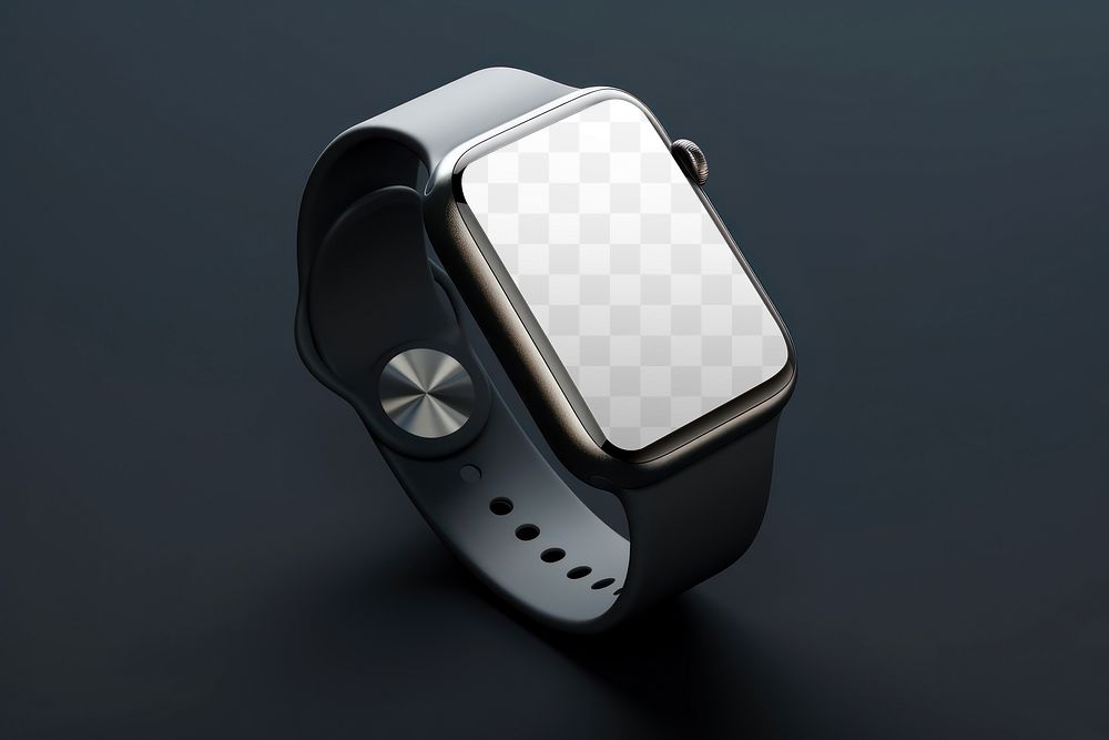 Smartwatch screen png mockup, transparent | Free PNG - rawpixel