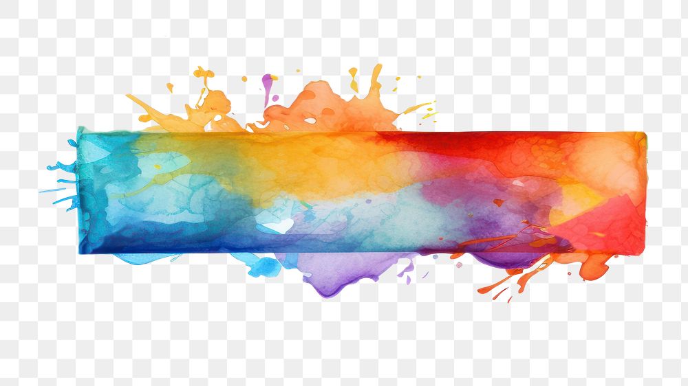 Hyphen png splashed watercolor sign, | Free PNG - rawpixel