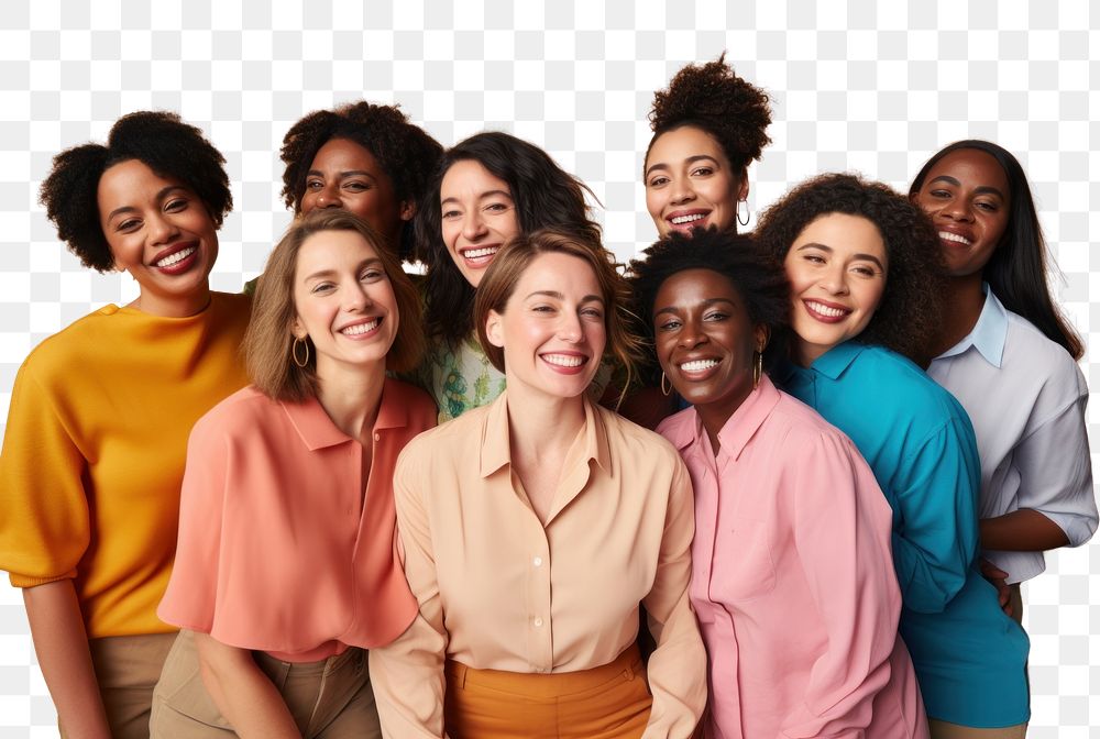 PNG Diversity womens laughing adult | Premium PNG - rawpixel