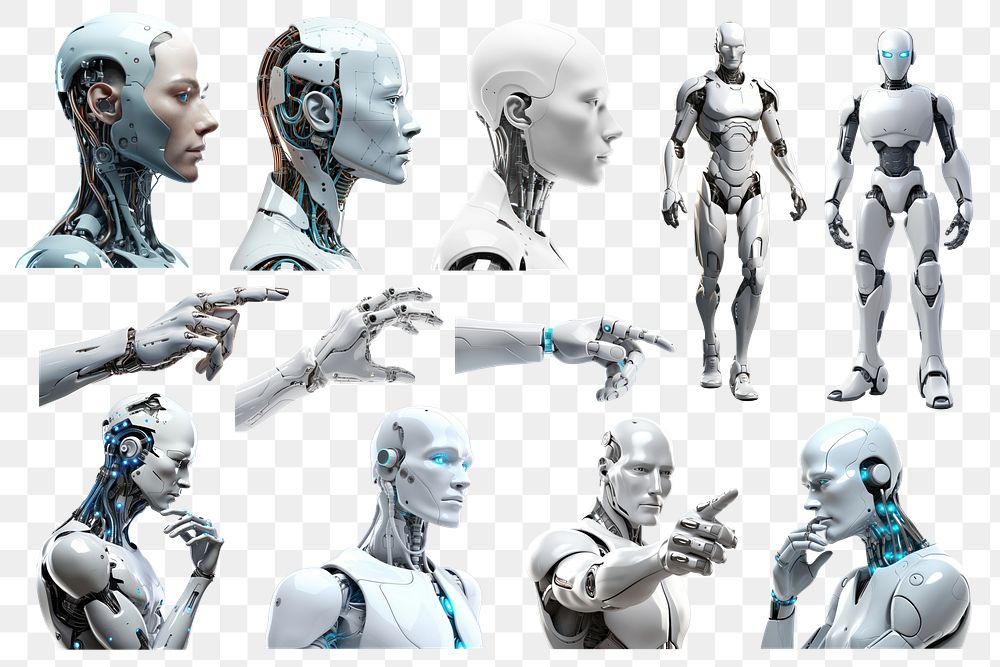 PNG humanoid robot design element | Premium PNG - rawpixel