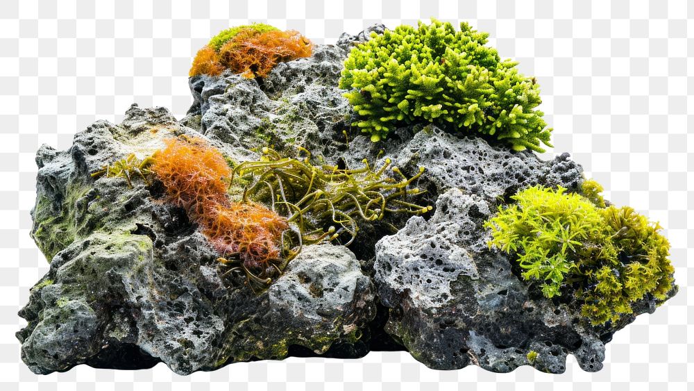 PNG Colorful coral reef rock | Premium PNG - rawpixel