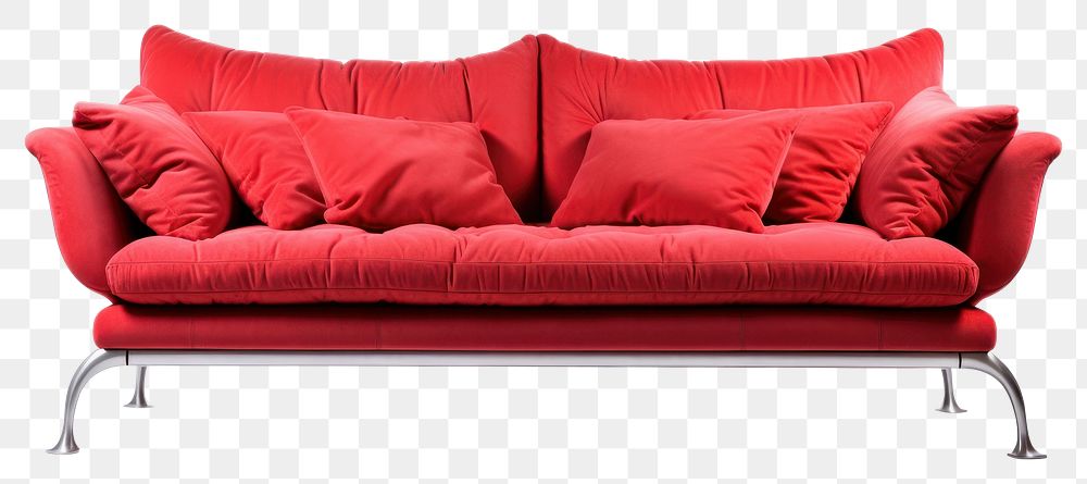 Red Couch PNG Images | Free Photos, PNG Stickers, Wallpapers ...