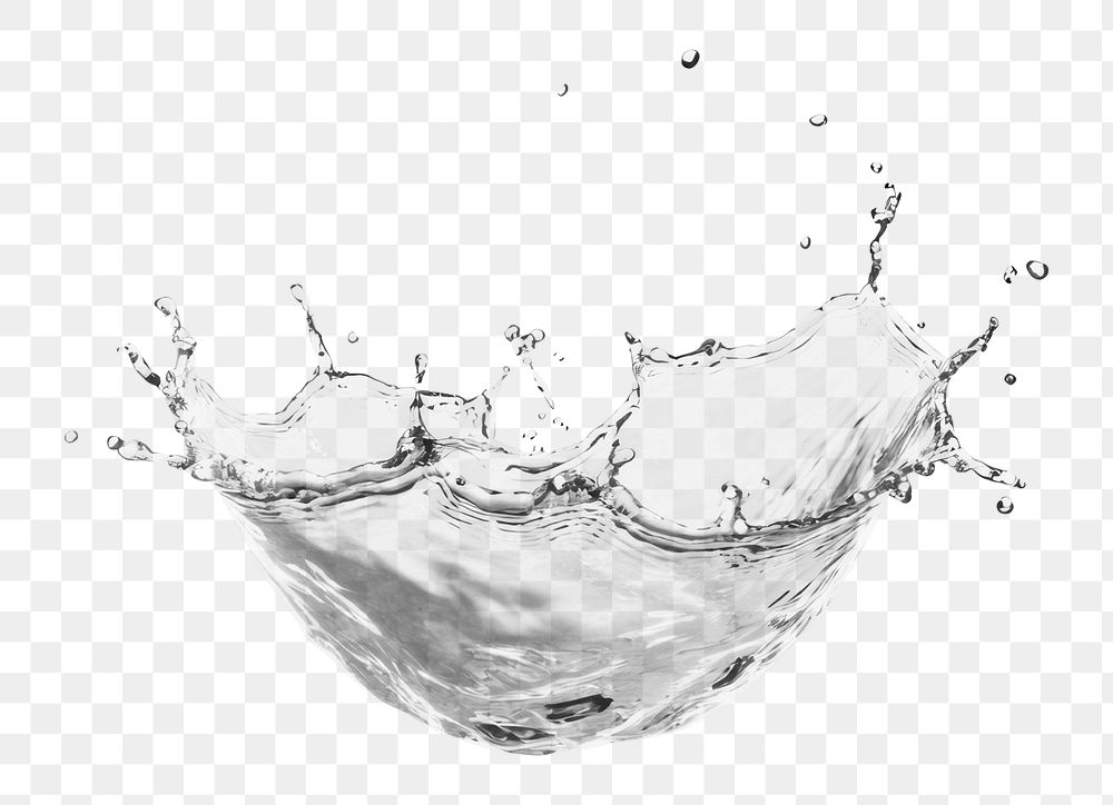 PNG An isolated water splash | Free PNG - rawpixel