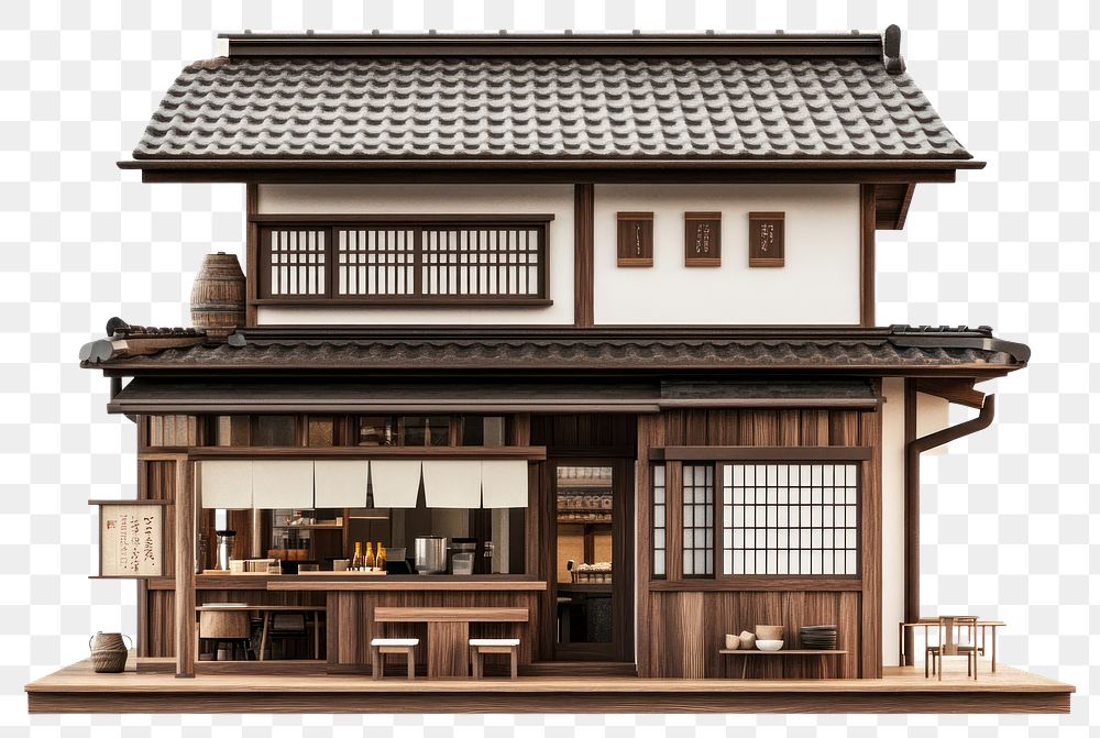PNG House architecture building japanese. | Free PNG - rawpixel