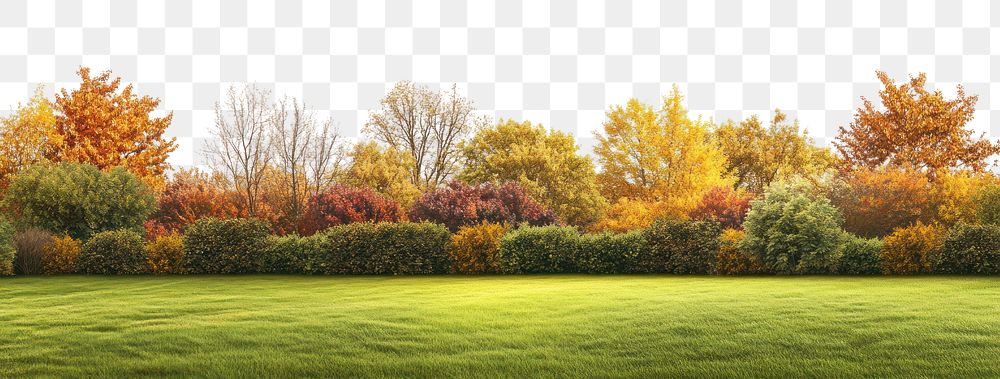 PNG Green lawn trees landscape | Free PNG - rawpixel
