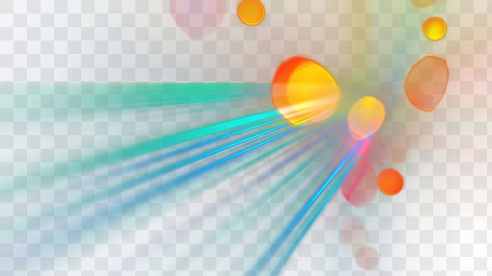 PNG Colorful light reflections effect | Free PNG - rawpixel