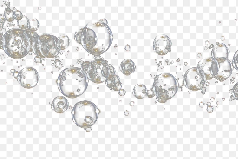 Floating transparent bubbles, bubbles various | Free PNG - rawpixel