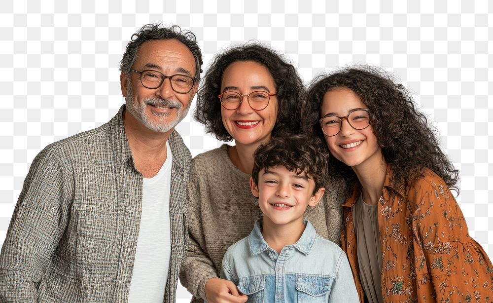 PNG Parents and children smile | Free PNG - rawpixel