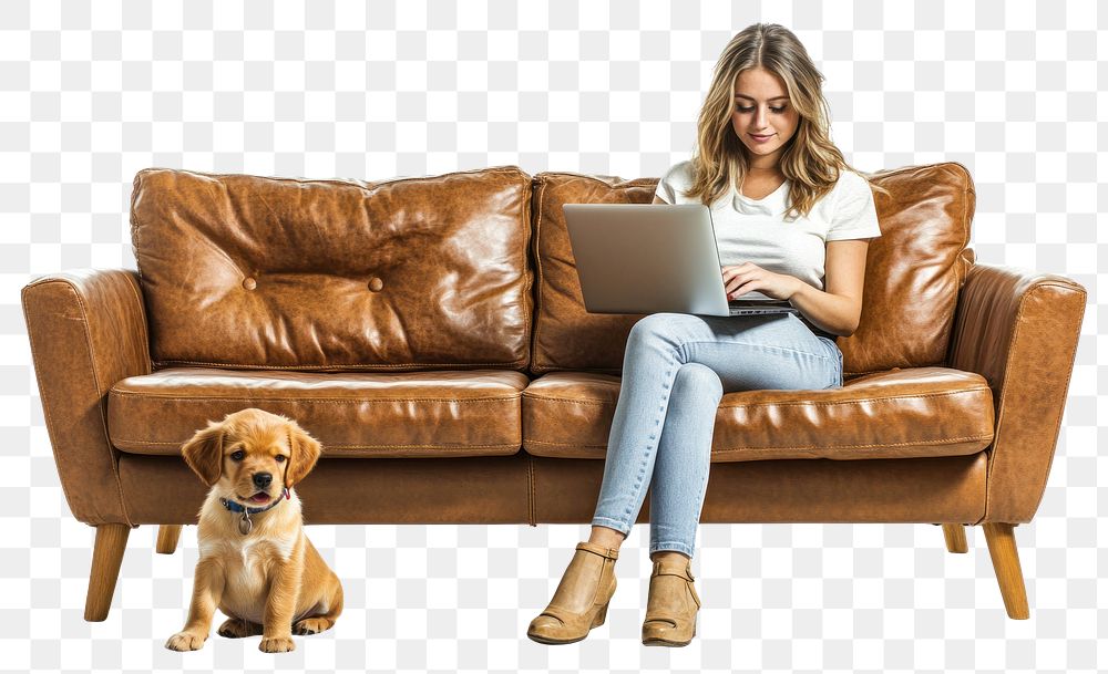 PNG Women sit sofa sitting | Free PNG - rawpixel