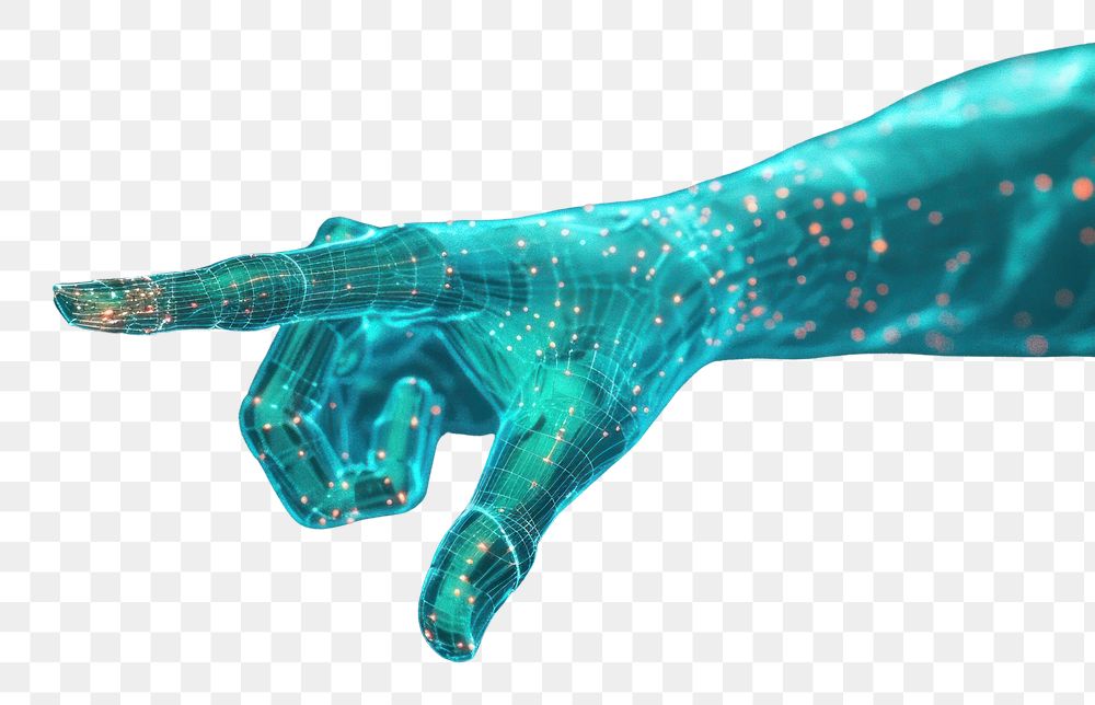 PNG Robotic hand pointing futuristic | Free PNG - rawpixel