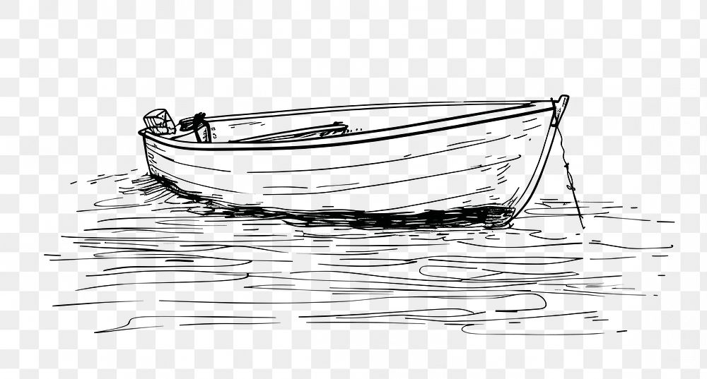 PNG Hand drawn boat drawing | Premium PNG - rawpixel