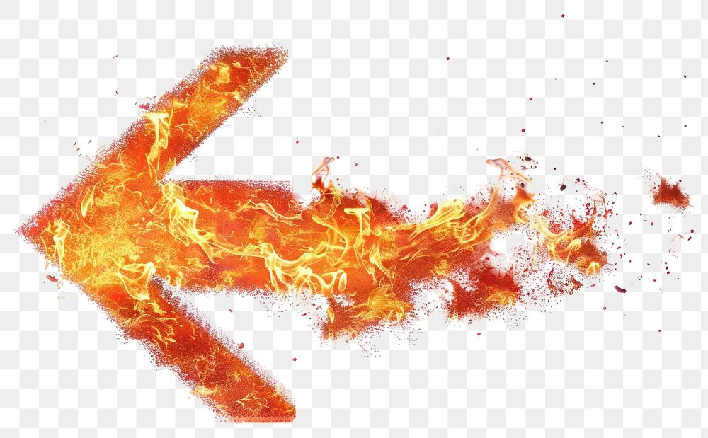 PNG Arrow sign fire flame | Free PNG - rawpixel