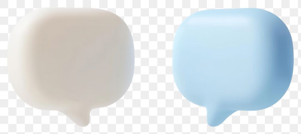 PNG 3d speech bubbles design | Free PNG - rawpixel