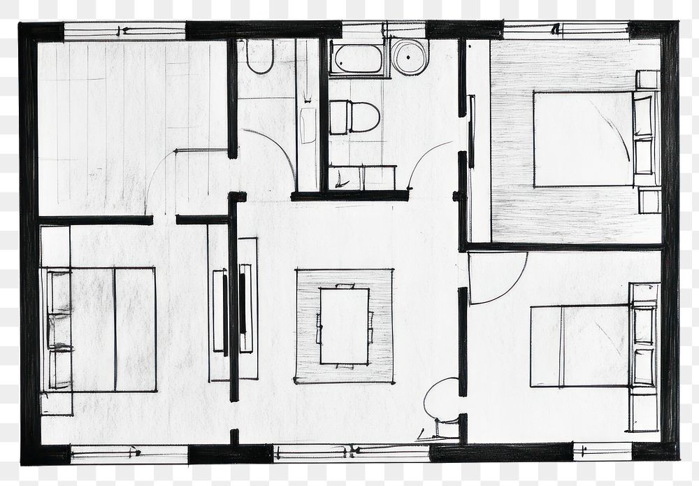 PNG Floor plan apartment room | Free PNG - rawpixel