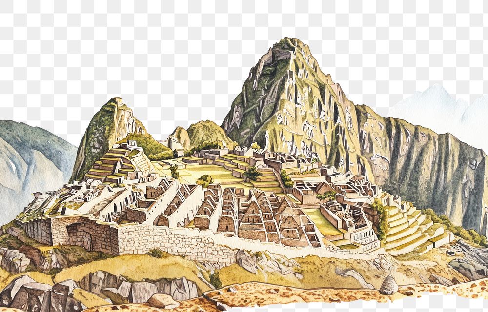 PNG Machu Picchu Peru landmark | Free PNG - rawpixel
