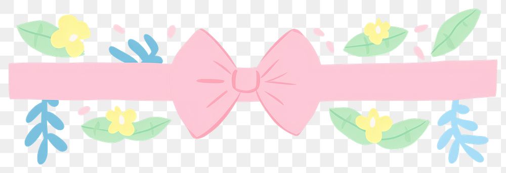 PNG Memphis ribbon picnic garland | Free PNG - rawpixel