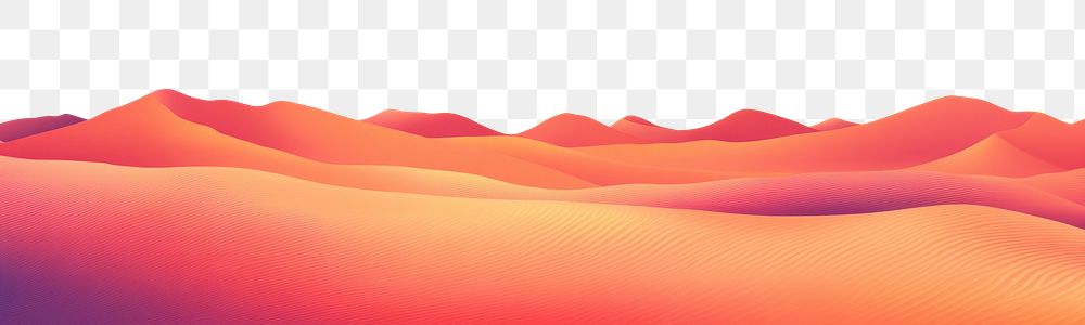 PNG Vibrant desert gradient background | Free PNG - rawpixel