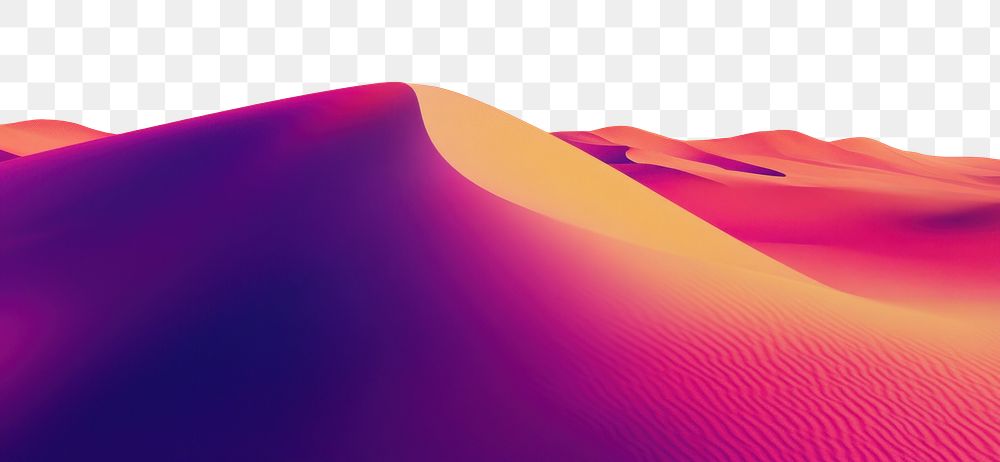 PNG Vibrant desert gradient background | Free PNG - rawpixel