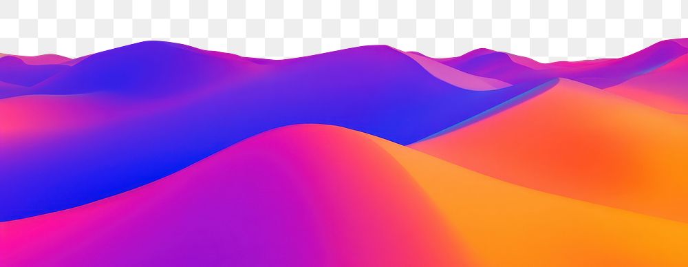 PNG Vibrant desert gradient background | Free PNG - rawpixel