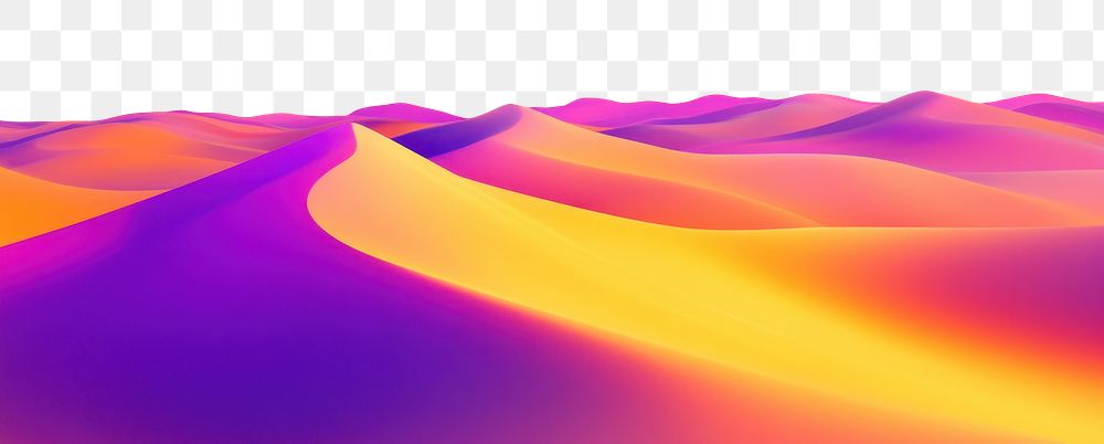 PNG Vibrant desert gradient background | Free PNG - rawpixel