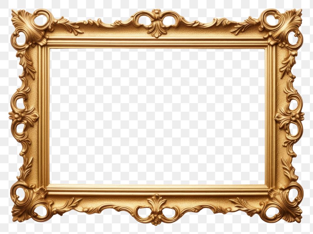 PNG Simple gold frame vintage | Free PNG - rawpixel