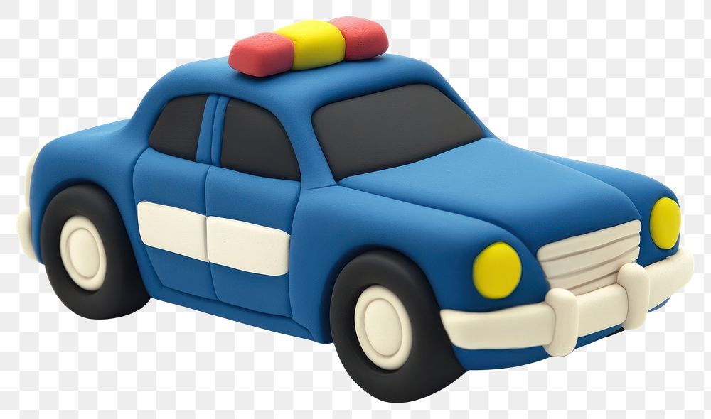 PNG Police car vehicle clay | Free PNG - rawpixel