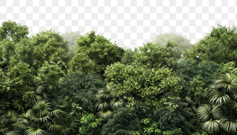 PNG Rainforest landscape nature natural | Free PNG - rawpixel