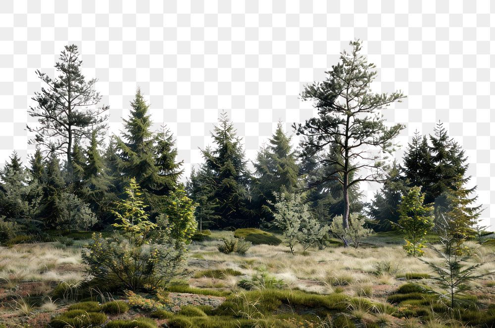 PNG Forest landscape natural nature | Free PNG - rawpixel