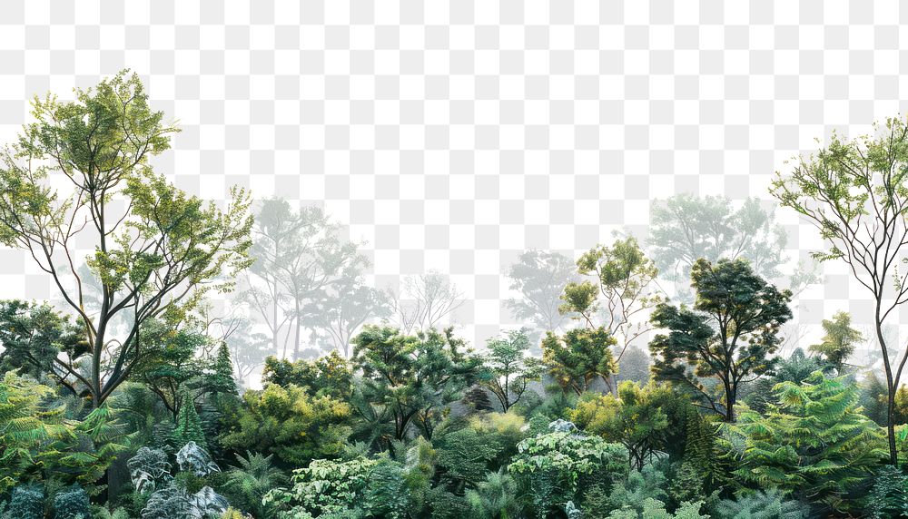 PNG Forest landscape nature rainforest | Free PNG - rawpixel