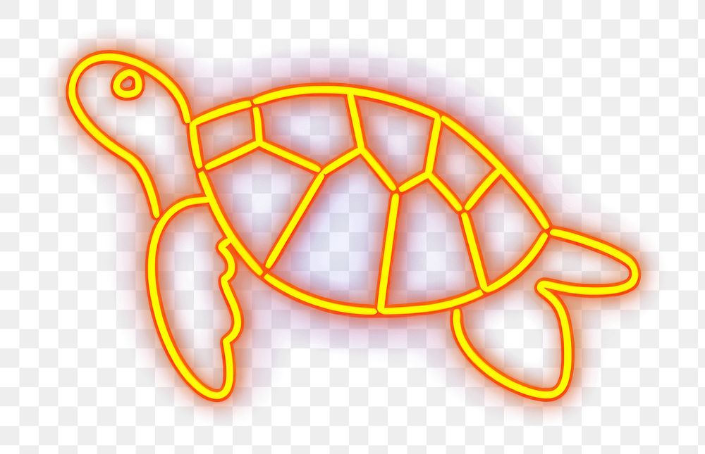 PNG Turtle icon neon sign | Free PNG - rawpixel
