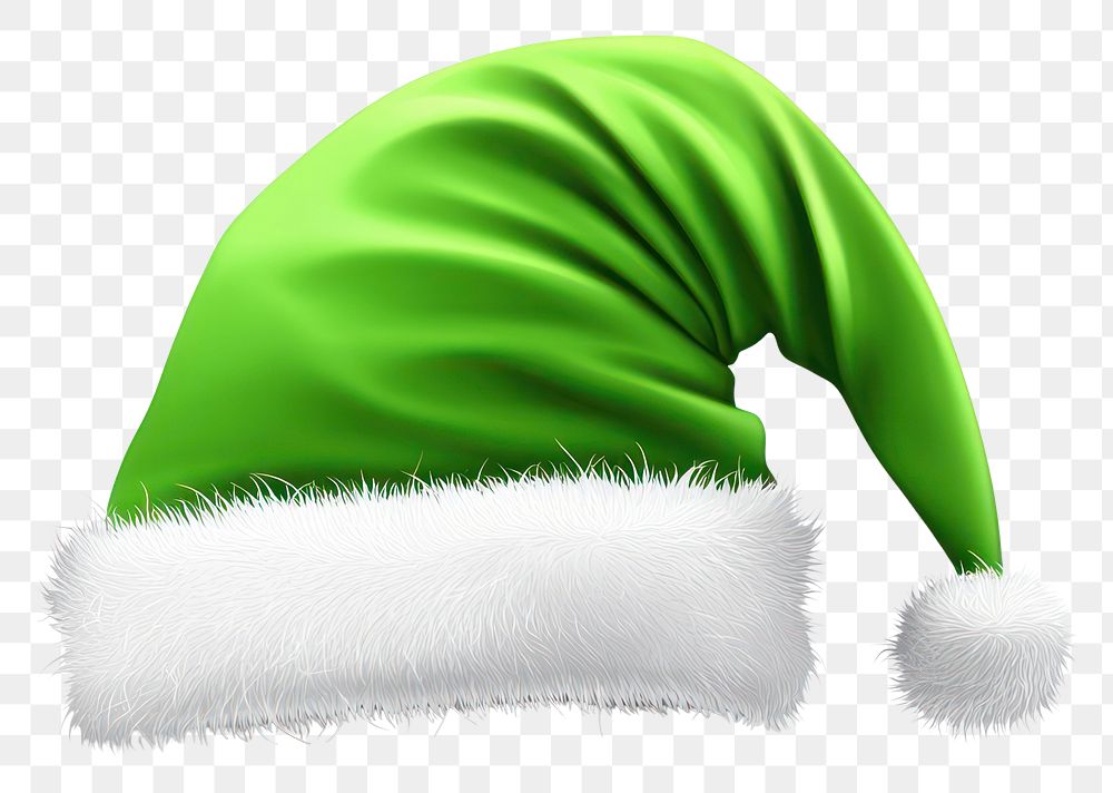 PNG Green Santa hat green | Free PNG - rawpixel