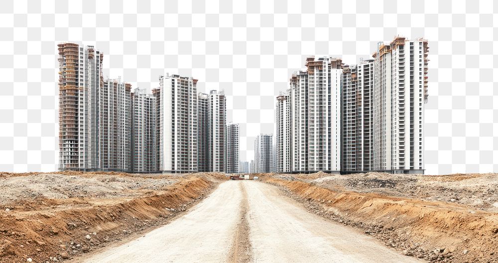 PNG Real high-rise condominium complex | Free PNG - rawpixel