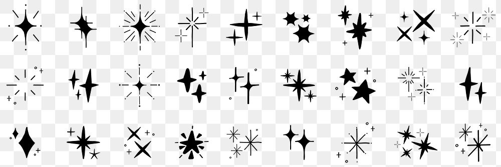 PNG Diverse abstract geometric star | Premium PNG - rawpixel