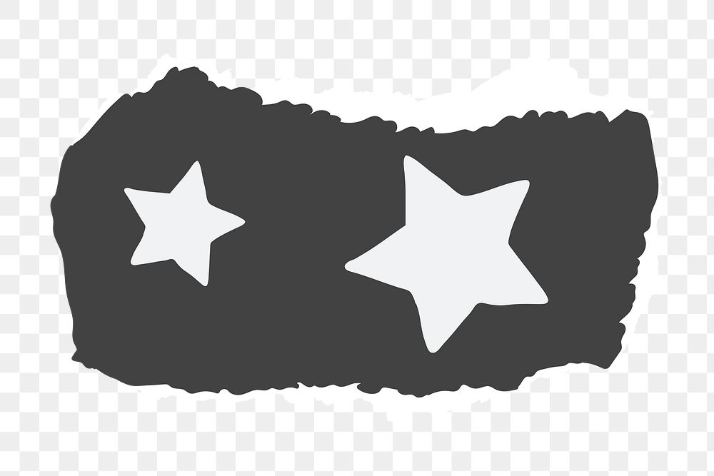 PNG Abstract torn paper stars | Free PNG - rawpixel