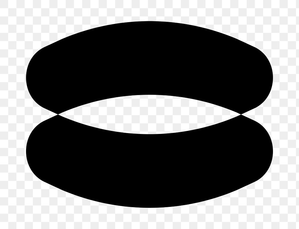 PNG Abstract black ellipse shape | Free PNG - rawpixel