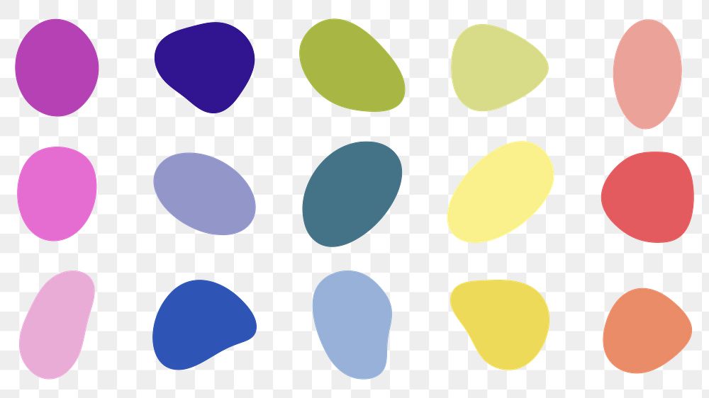 PNG Colorful abstract shapes pattern, | Premium PNG - rawpixel