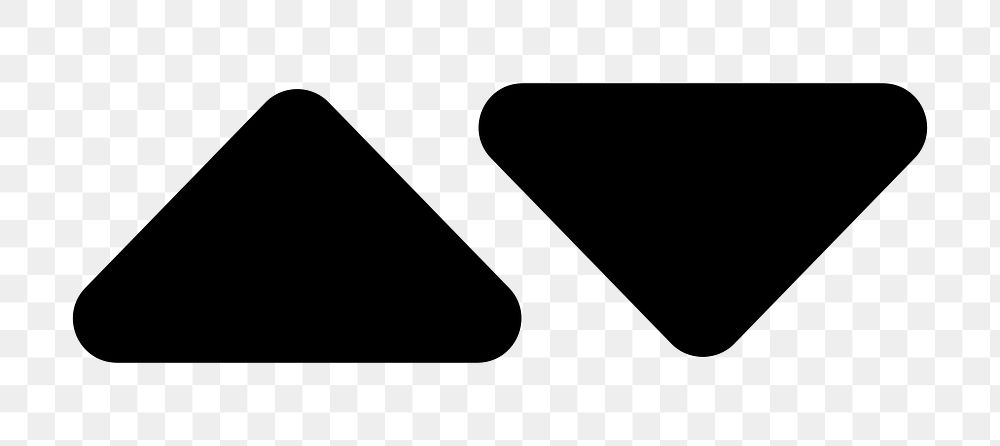 PNG Geometric black triangle shapes, | Free Icons - rawpixel