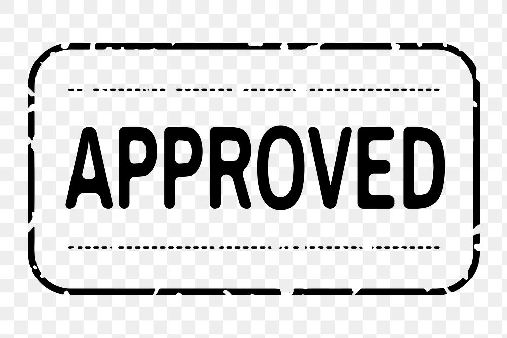 PNG Official approval stamp graphic, | Free PNG - rawpixel