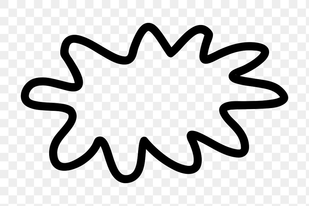 PNG Abstract black wavy outline | Free PNG - rawpixel