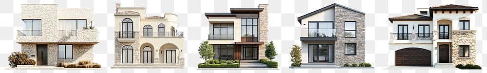 Modern architectural house designs, PNG | Premium PNG - rawpixel