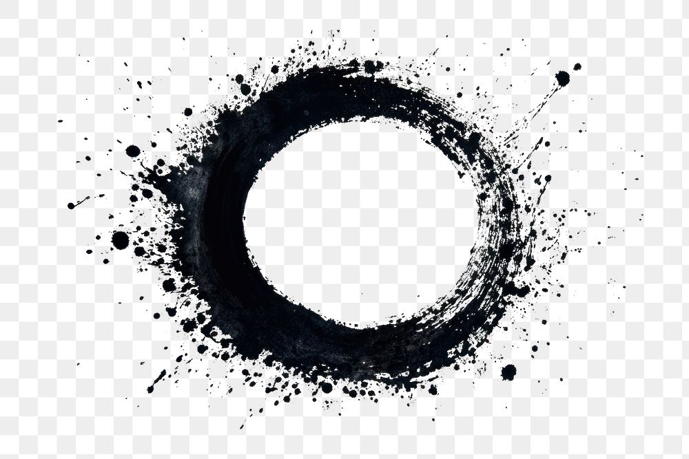 PNG Black chinese ink splatters | Free PNG - rawpixel