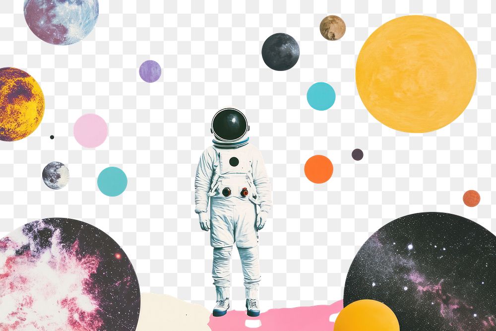 PNG Space border art illustration | Free PNG - rawpixel