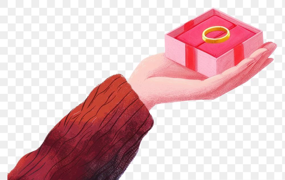 PNG Hand holding gold ring | Free PNG - rawpixel