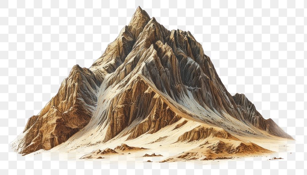 PNG Mountain mountain illustration landscape. | Free PNG - rawpixel